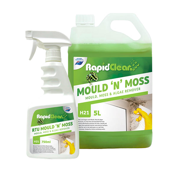 Mould n Moss Remover RTU - RapidClean Tamworth